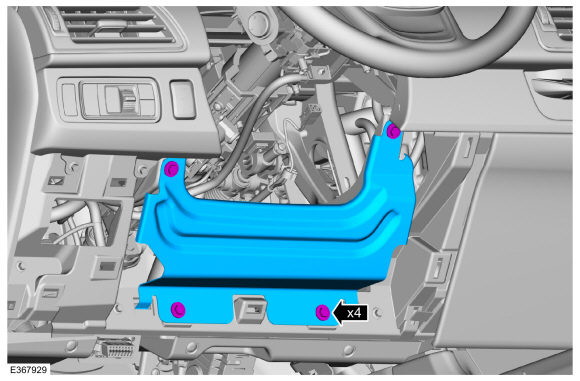 Lincoln Navigator - Driver Status Monitor Camera Module [CMR]. Removal ...
