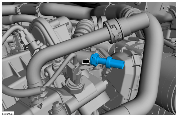 Lincoln Navigator - Exhaust Gas Recirculation (EGR) Temperature Sensor ...