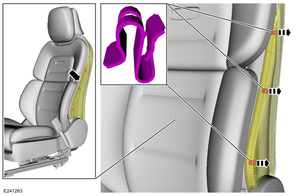 Lincoln Navigator - Front Seat Power Lumbar Assembly - Vehicles With ...