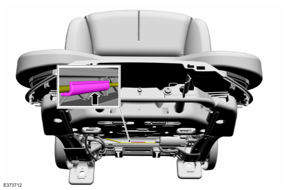 Lincoln Navigator - Front Seat Power Lumbar Assembly - Vehicles With ...