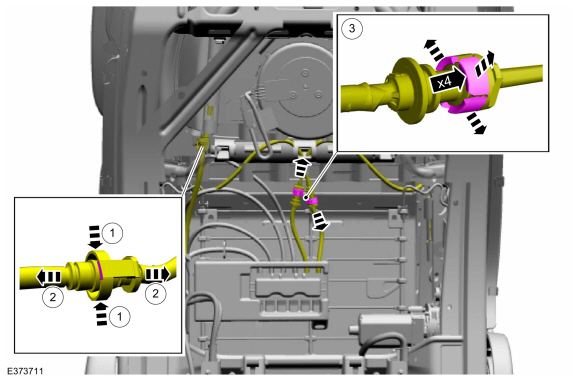 Lincoln Navigator - Front Seat Power Lumbar Assembly - Vehicles With ...
