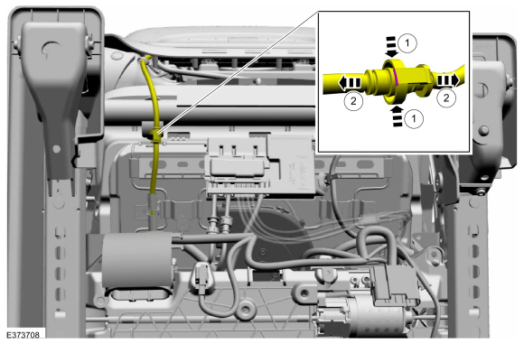 Lincoln Navigator - Front Seat Power Lumbar Assembly - Vehicles With ...