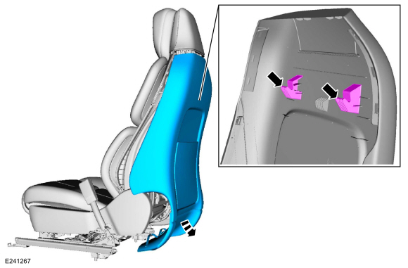 Lincoln Navigator - Front Seat Power Lumbar Assembly - Vehicles With ...