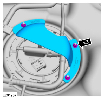 Lincoln Navigator - Fuel Tank Pressure Sensor and Tube. Removal and ...