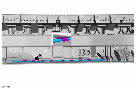Lincoln Navigator - Hands-Free Liftgate Actuation Lower Sensor. Removal ...