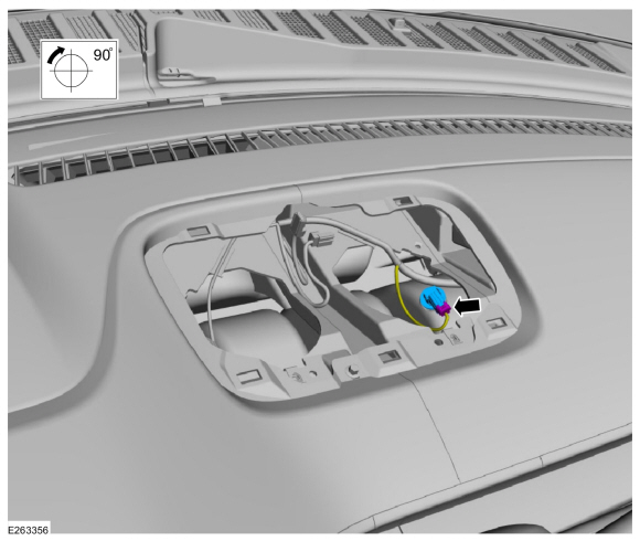 Lincoln Navigator - Passenger Side Register Air Discharge Temperature ...