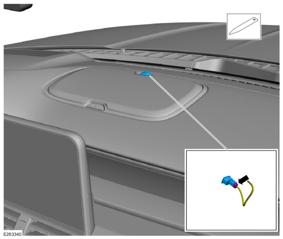 Lincoln Navigator - Passenger Side Register Air Discharge Temperature ...