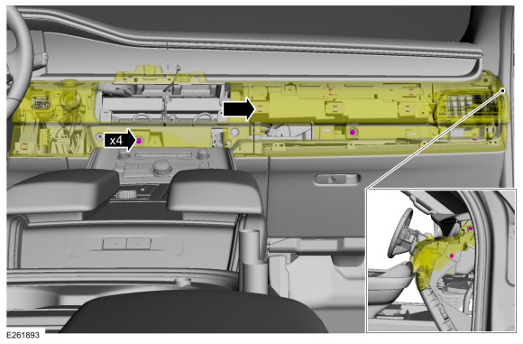 Lincoln Navigator - Passenger Side Register. Removal and Installation ...