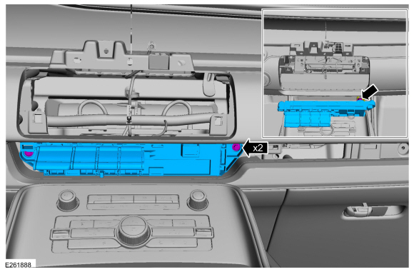Lincoln Navigator - Passenger Side Register. Removal and Installation ...