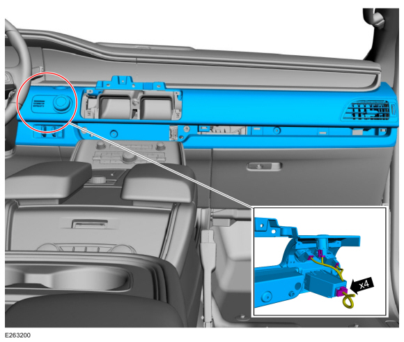 Lincoln Navigator - Passenger Side Register. Removal and Installation ...