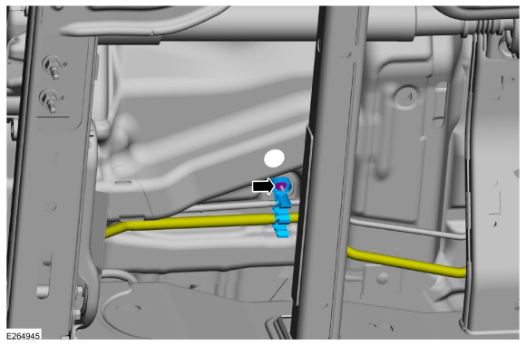Lincoln Navigator - Rear Heater Core Inlet Line. Removal and ...