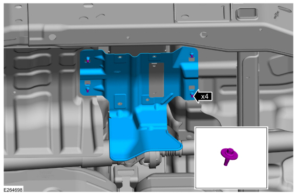 Lincoln Navigator - Rear Heater Core Inlet Line. Removal and ...