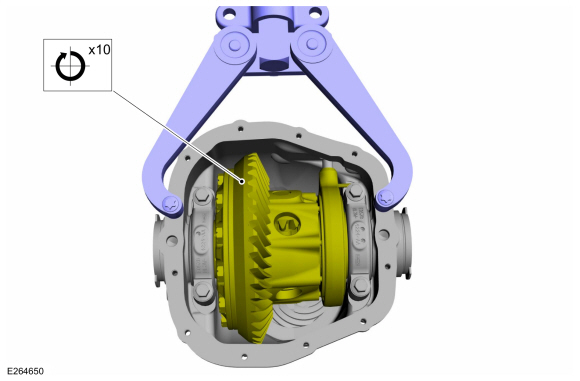 Lincoln Navigator - Ring Gear Backlash Adjustment - Vehicles With ...