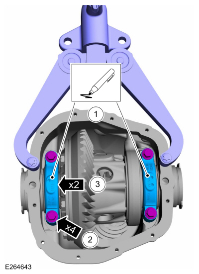 Lincoln Navigator - Ring Gear Backlash Adjustment - Vehicles With ...