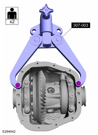 Lincoln Navigator - Ring Gear Backlash Adjustment - Vehicles With ...