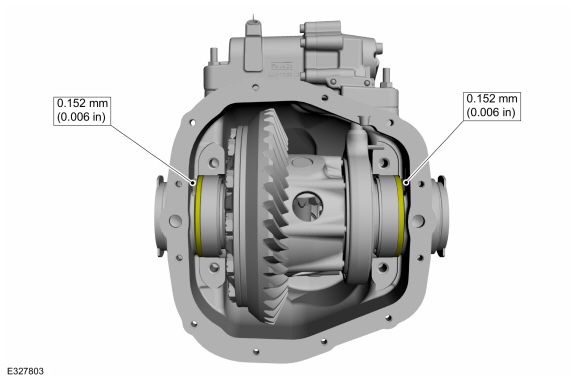 Lincoln Navigator - Ring Gear Backlash Adjustment - Vehicles With ...