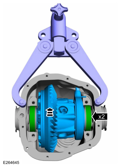 Lincoln Navigator - Ring Gear Backlash Adjustment - Vehicles With ...