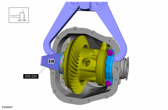Lincoln Navigator - Ring Gear Backlash Adjustment - Vehicles With ...