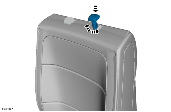 Lincoln Navigator - Second Row Seat Head Restraint Guide Sleeve ...