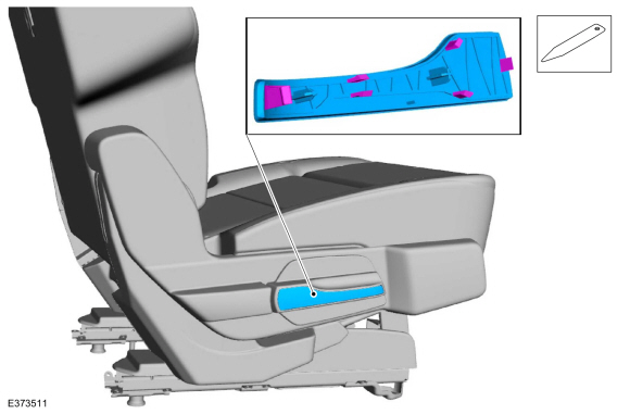Lincoln Navigator - Second Row Seat Multi-Contour Control Pump ...