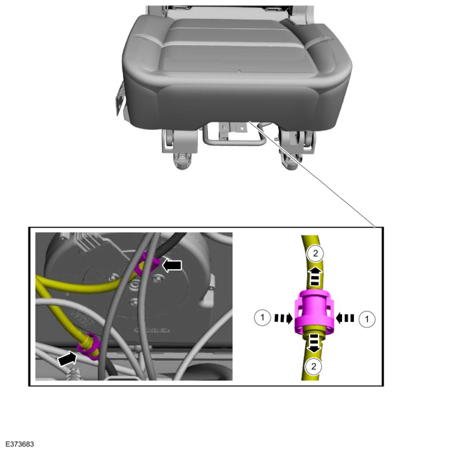 Lincoln Navigator - Second Row Seat Multi-Contour Control Pump ...