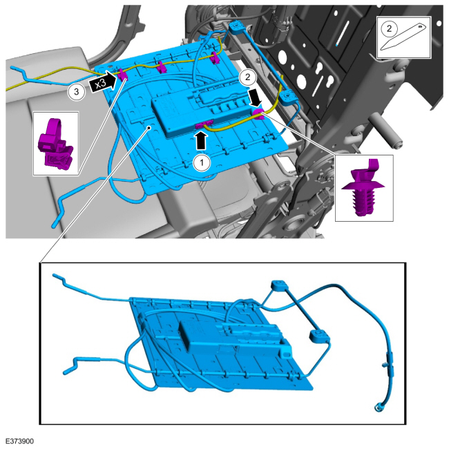 Lincoln Navigator - Second Row Seat Power Lumbar Assembly - Vehicles ...