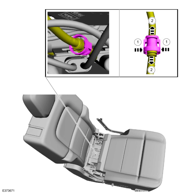 Lincoln Navigator - Second Row Single Seat Cushion Cover - Vehicles ...