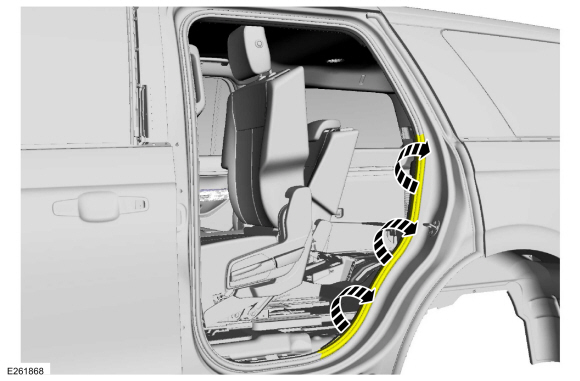 Lincoln Navigator - Second Row Single Seat Easy Entry Seat Fold Switch ...