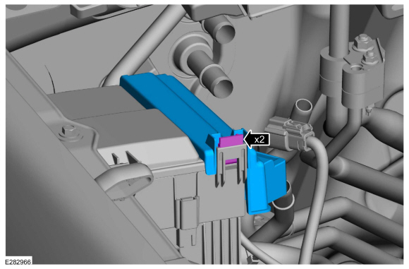 Lincoln Navigator - Thermostatic Expansion Valve Manifold and Tube ...