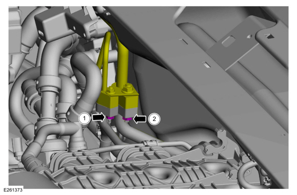 Lincoln Navigator - Thermostatic Expansion Valve Manifold and Tube ...