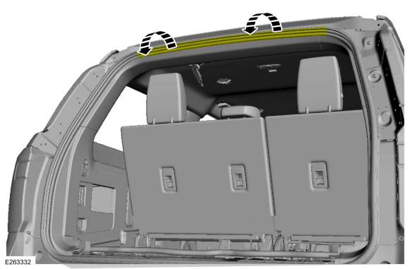 Lincoln Navigator - Third Row Center Seatbelt Retractor - Short ...