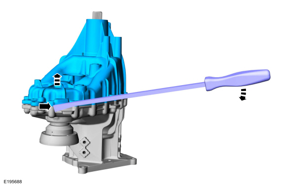 Lincoln Navigator - Transfer Case - Vehicles With: 1-Speed Torque On ...